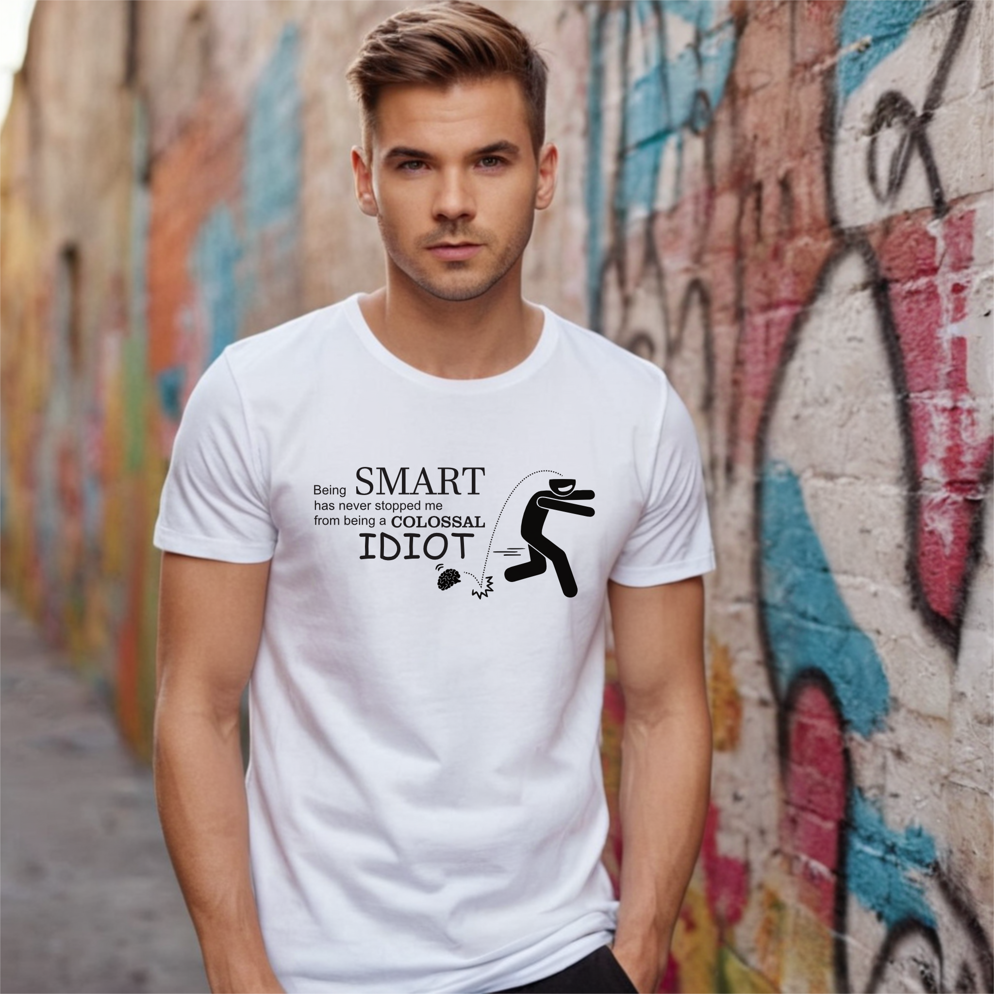 Smart Idiot's T-Shirt – The Sassy Goose